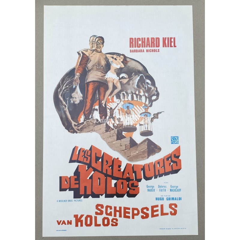 HUMAN DUPLICATORS - Belgian Movie Poster Store