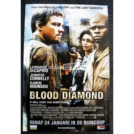 BLOOD DIAMOND - Belgian Movie Poster Store